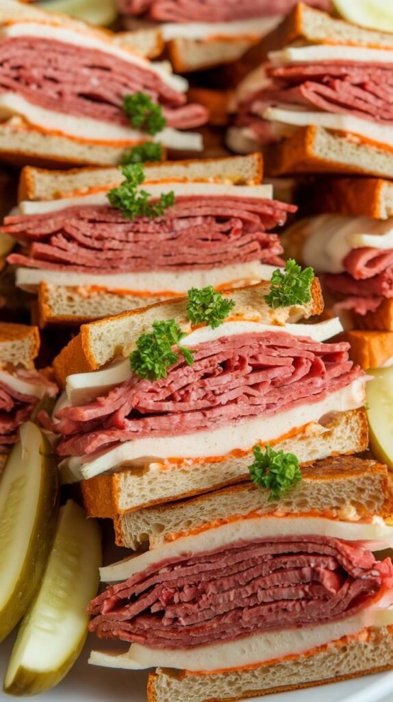 Mini Reuben Sandwiches: A Crowd-Pleasing Appetizer – Gorilla-FitnessWatches