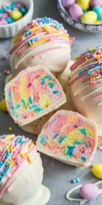 Easter Confetti Pudding Bombs – A Surprise Inside Every Bite! – Gorilla ...